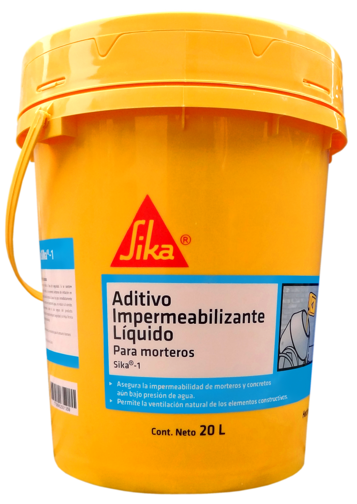Impermeabilizar el concreto - SIKA®1 - Sikaguía Perú